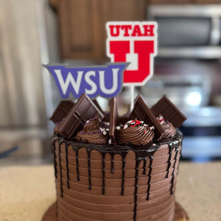 Custom School Cake Topper | Personalized 3D Printed – The Fern Co.