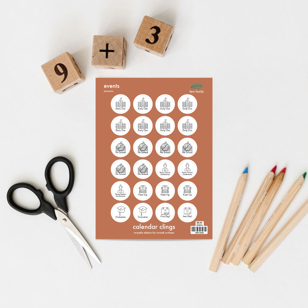 Education | Events | Calendar Clings – The Fern Co.