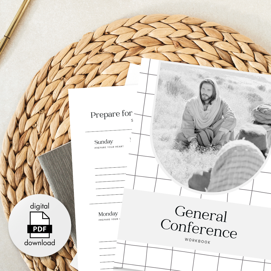 General Conference Workbook | LDS Note-Taking PDF – The Fern Co.
